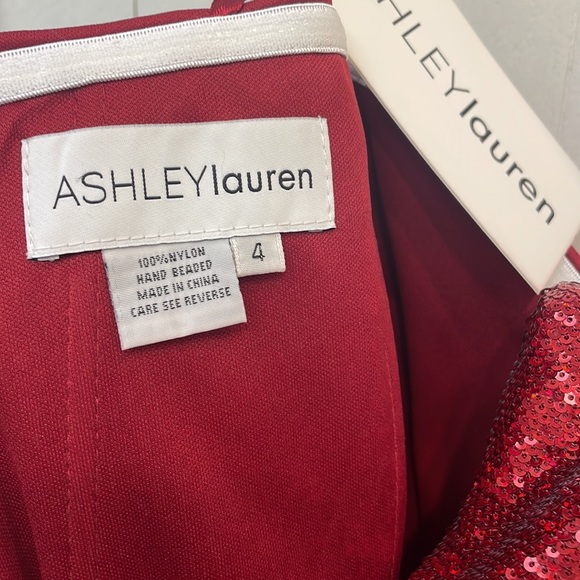 Ashley Lauren | Dresses | Ashley Lauren 4522 Ruby Red Size For | Poshmark